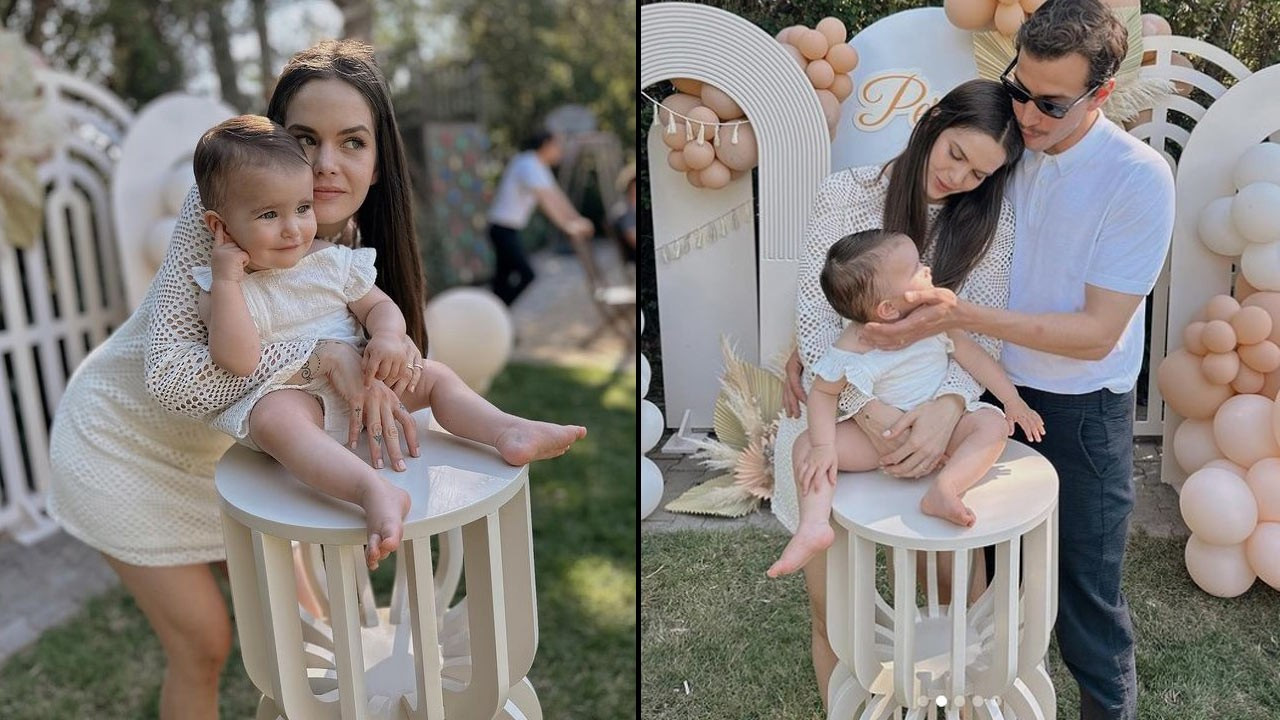 Selahattin Paşalı ile Lara Tümer'den bir ilk: Kızlarının yüzünü gösterdiler