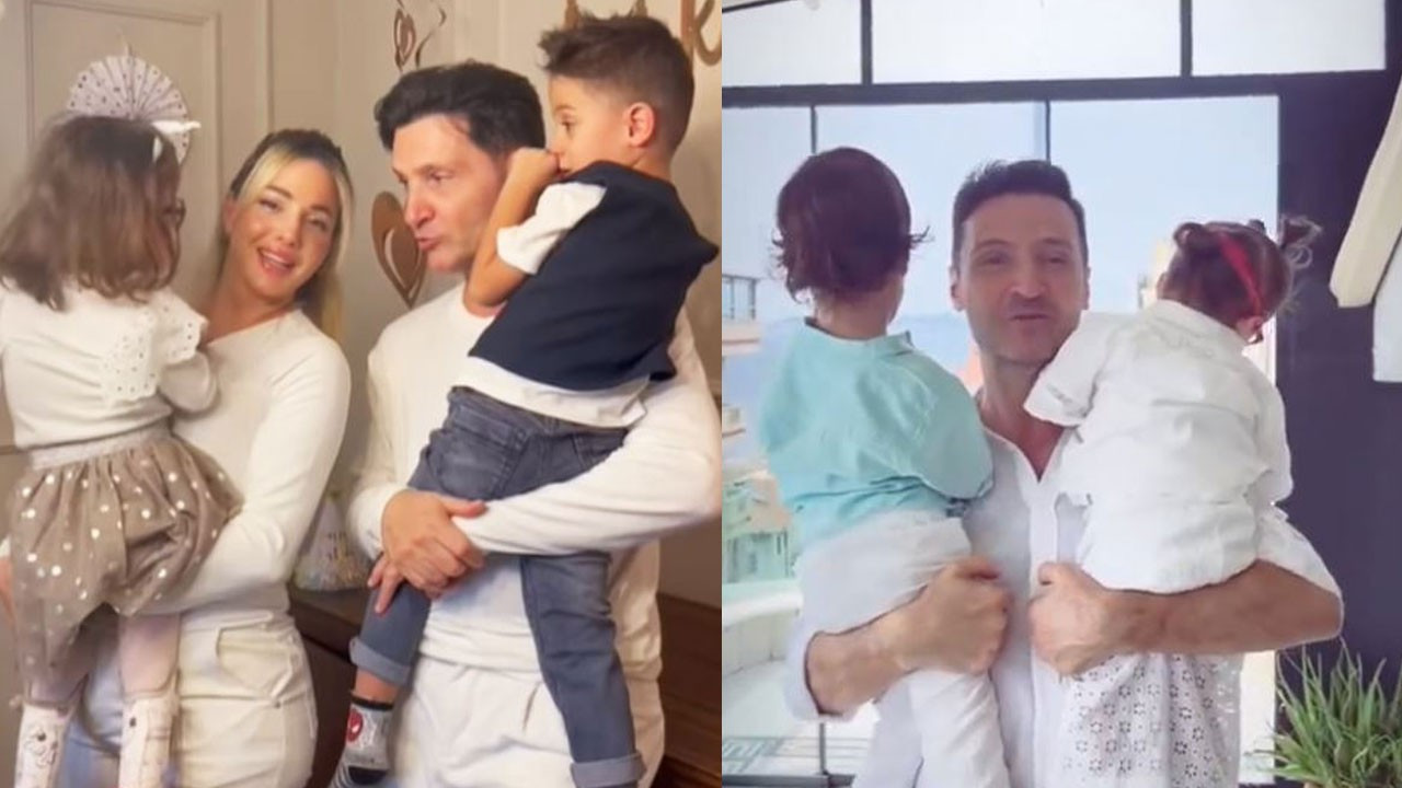 Sinan Özen'in ikizleri 4 yaşına girdi: "Her anları bizim için özel ve ...