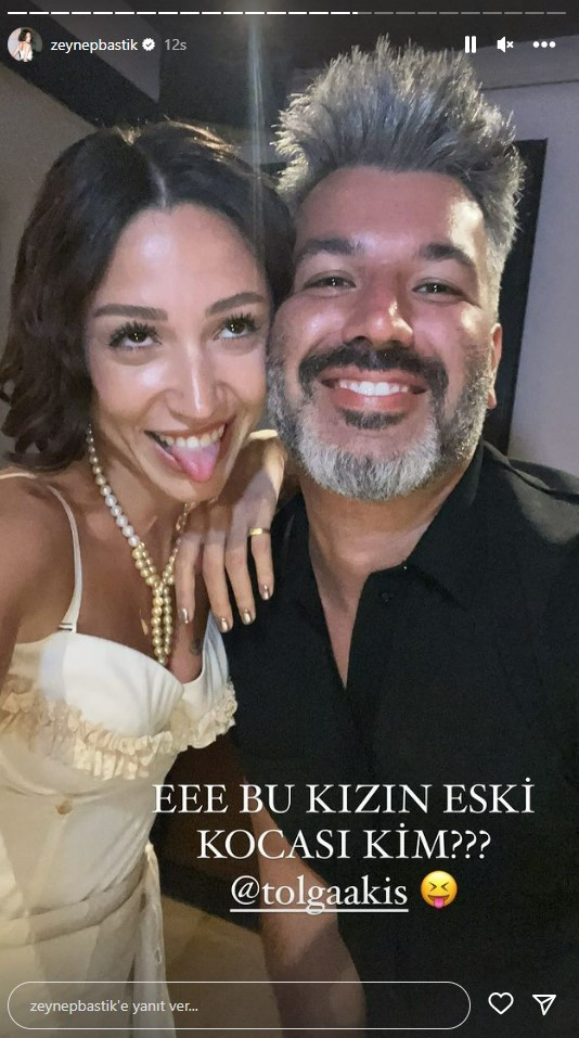 Eski eşiyle bir araya gelen Zeynep Bastık'tan paylaşım: "Bu kızın eski ...