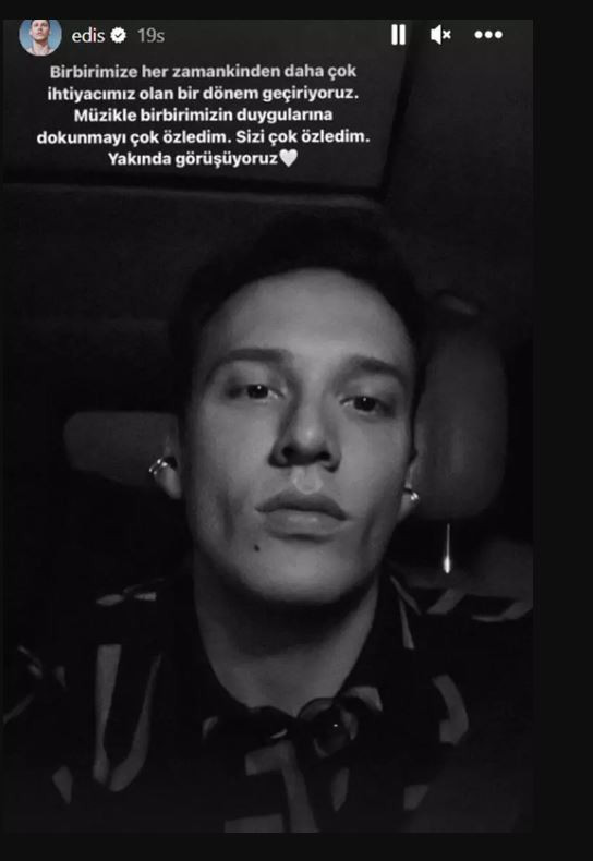 Edis Görgülü: Müzikle birbirimizin duygularına dokunmayı çok özledim