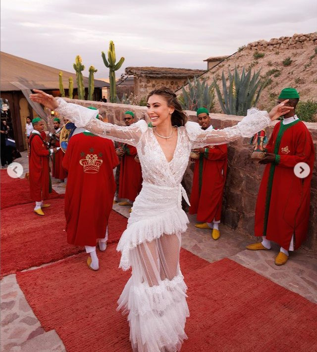 Şeyma Subaşı Fas'ta 2 gün süren düğün yaptı