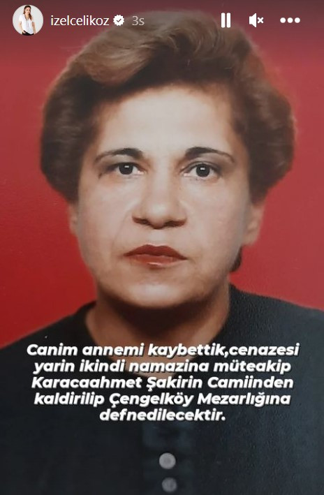 Şarkıcı İzel Çeliköz'ün acı günü!