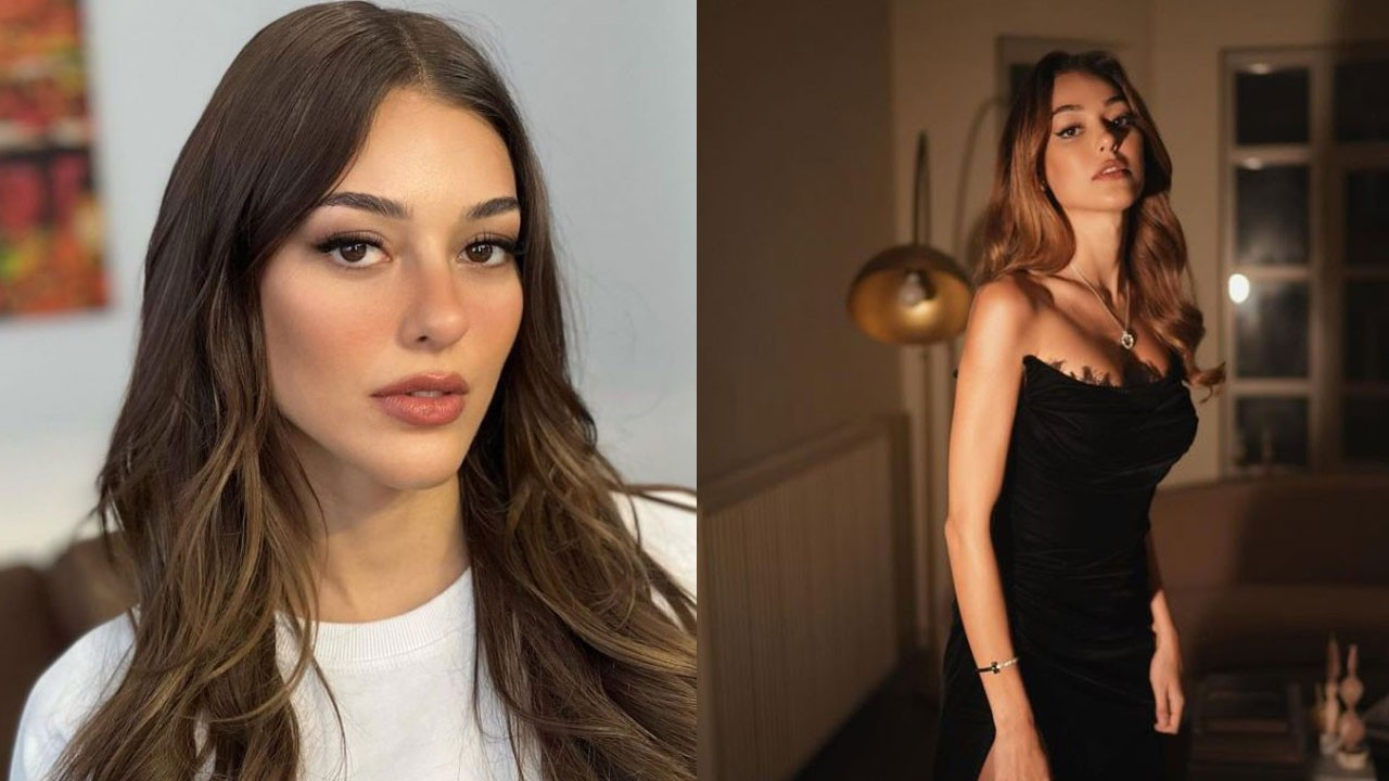 Hande Erçel partide! Magnum Cannes partisine özel kıyafet giyindi